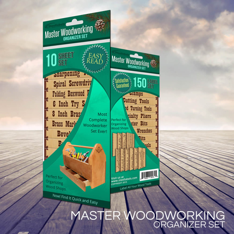 Woodworking Organizer Labels