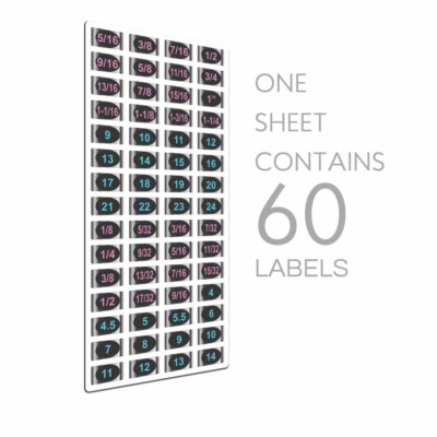 Chrome Socket Labels: Ladies Edition